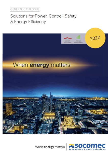 Socomec - Каталоги та інструкції по виробнику - Документація - Корисна ...